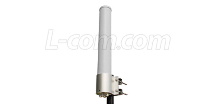 L-Com 2.4/ 5 GHz 6dBi Dual Band Dual Polarized Omni Antenna | Antennas