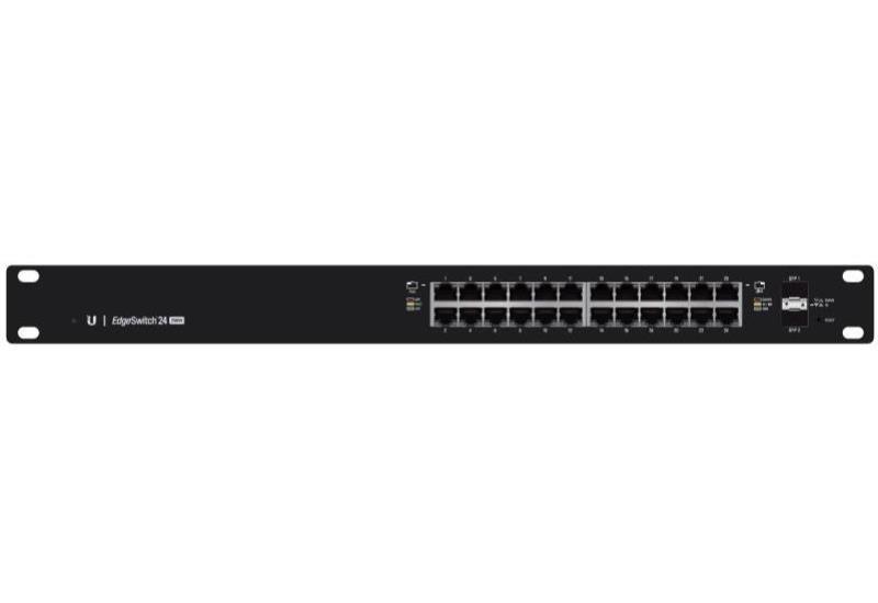 Ubiquiti EdgeSwitch Gigabit 24 port 250W Managed Dual POE+ IEEE 802.3at ...