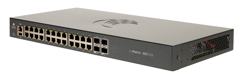 Cambium cnMatrix EX1028 Intelligent Ethernet Switch with 24 x 1G ...