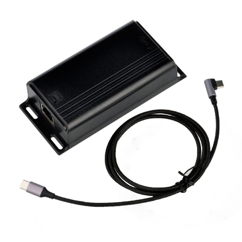 PoE World GAT-USB-C-PD Isolated Splitter power + Data for USB-C to 25 ...