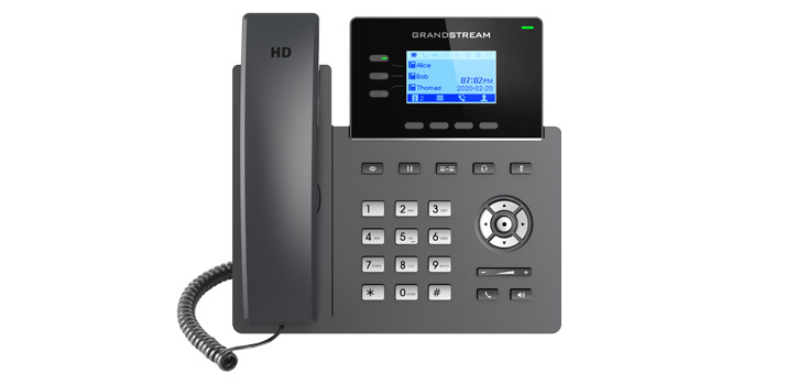 Grandstream GRP2603P 3 Lines 3 SIP Account IP Phone with PoE | VoiP Phones Go Wireless NZ Shop ...