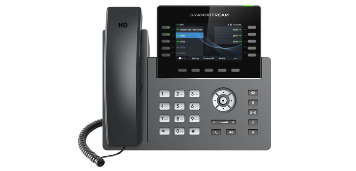 Grandstream GRP2615 10-line carrier-grade IP phone | Desktop VoIP ...