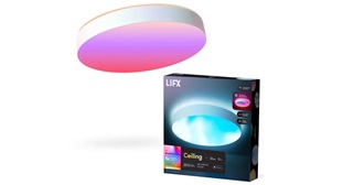 LIFX 38cm Round Ceiling Light SuperColour with White Trim | IoT NZ - Distributor | Go Wireless ...