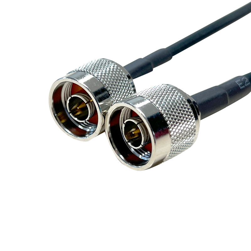N-Male to N-Male 60cm LLC240 50 Ohm Coax Pigtail | Coax Cables