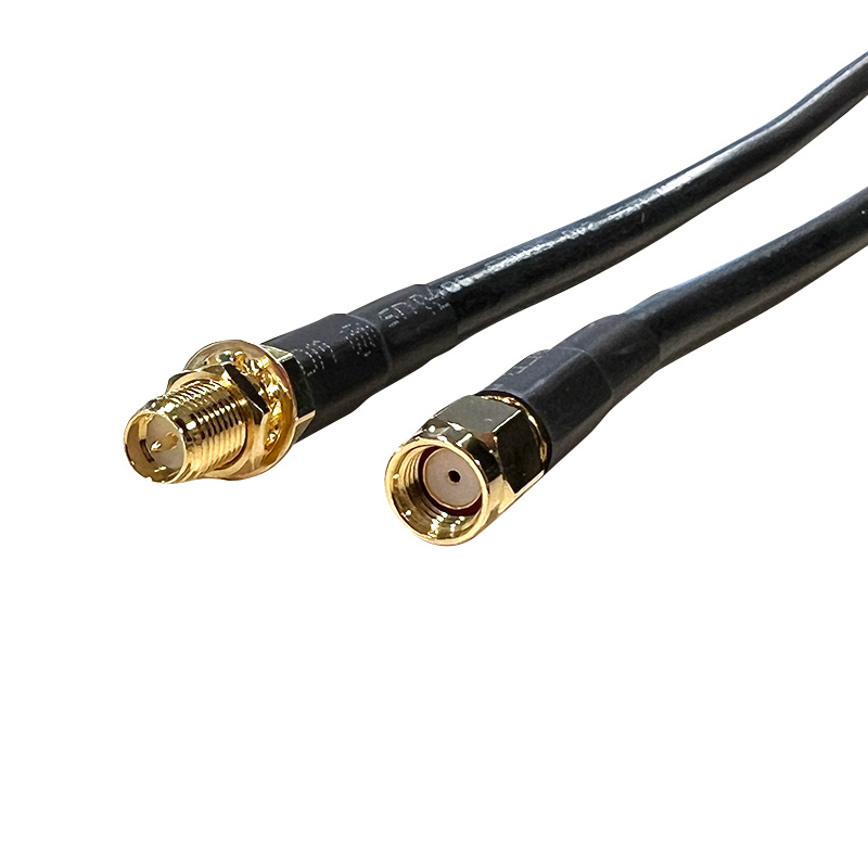 RP-SMA Male to RP-SMA Female 10 Metre LLC240 Coax Pigtail | Coax Cables