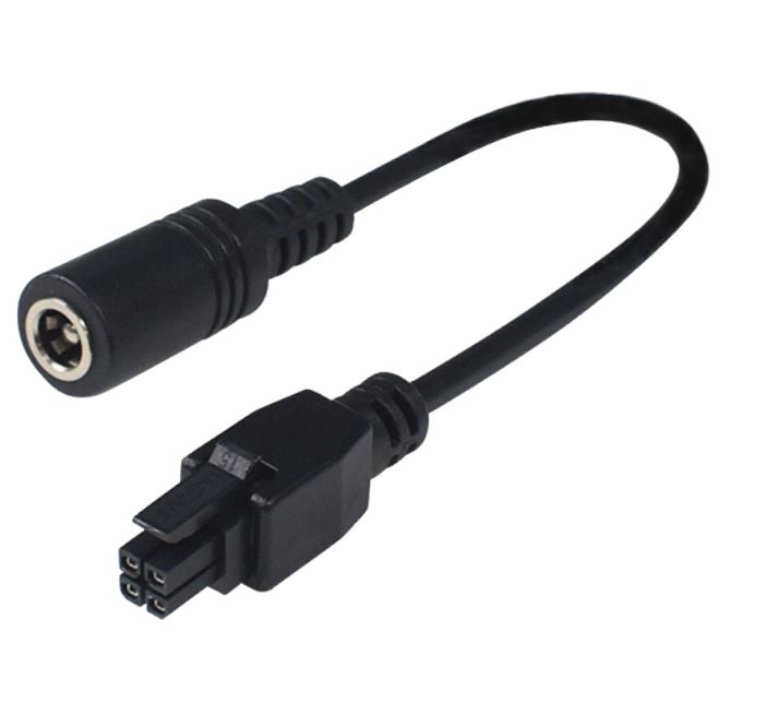 Teltonika 2.1mm DC socket to 4pin 3mm pitch plug | Cabling