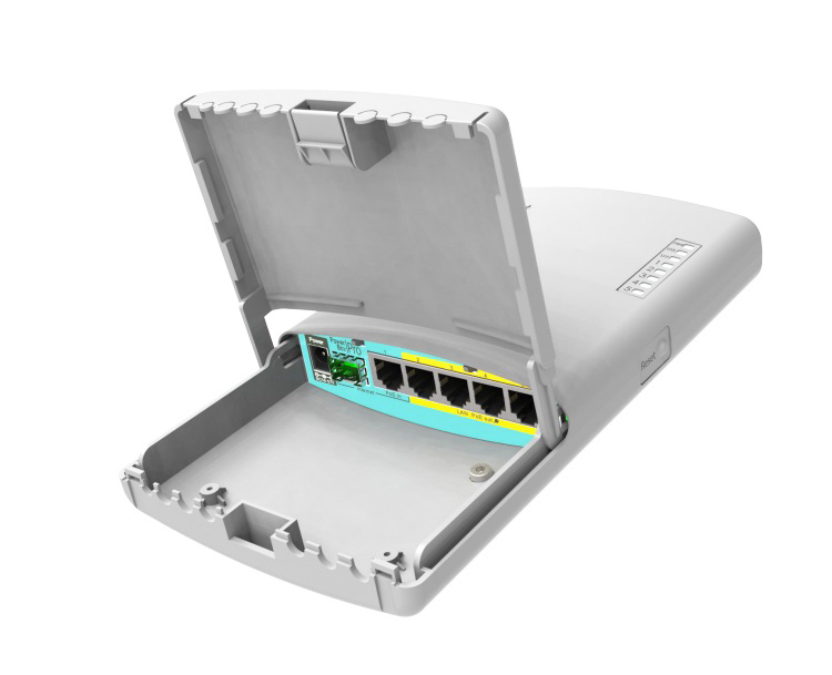 MikroTik PowerBox Pro 5 Port Gigabit Outdoor PoE Router | PoE Power ...