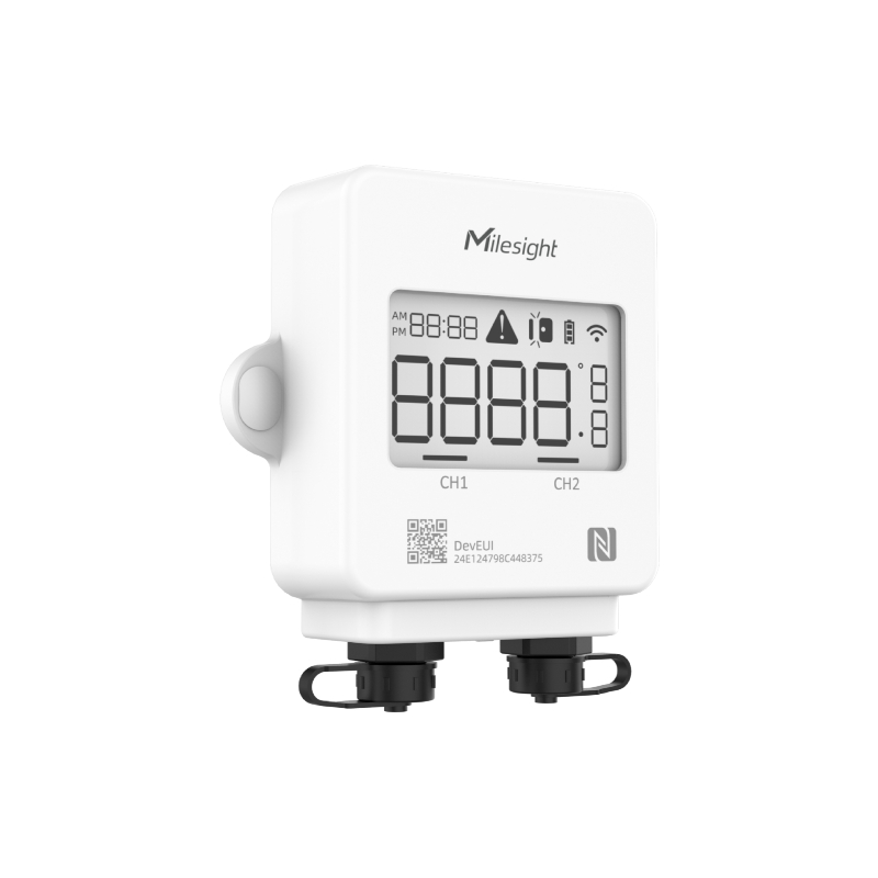 Milesight TS302-915M LoRaWAN AU915/AS923 Two Channel Temperature Sensor IoT | IoT NZ ...