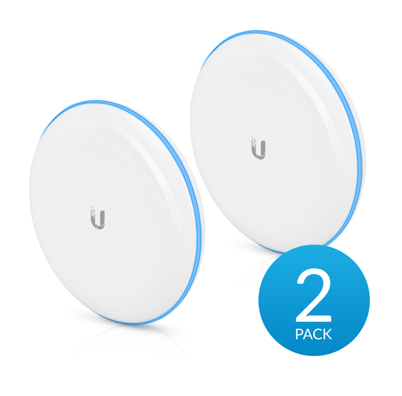 UniFi 60GHz/5GHz PtP Pre-Configured Bridge Kit with 1Gbps+ Throughput ...