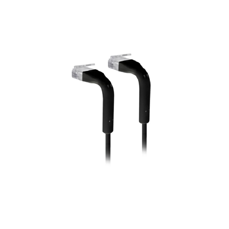 UniFi Black 1m patch cable with both end bendable RJ45 | Ethernet Cables