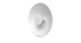 Ubiquiti UISP Dish Mini 5-7 GHz Compact Dish with 26 dBi Gain and Radio ...