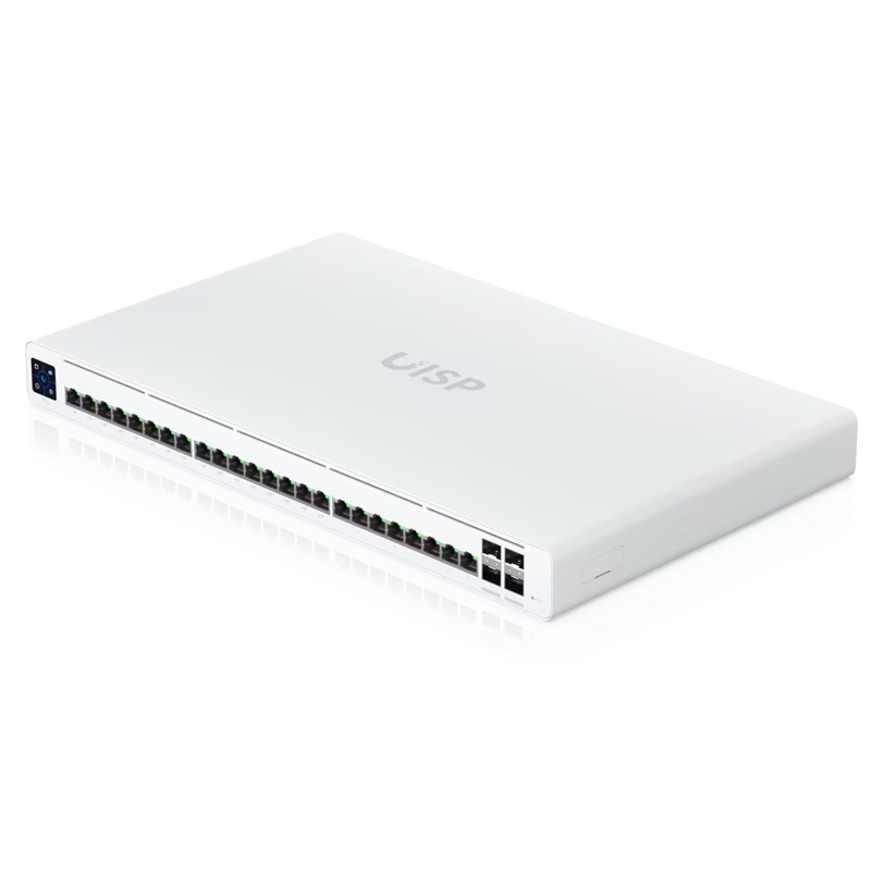 Ubiquiti UISP Switch Pro 24-port, Layer 2, 27V Passive PoE Switch | Cabling