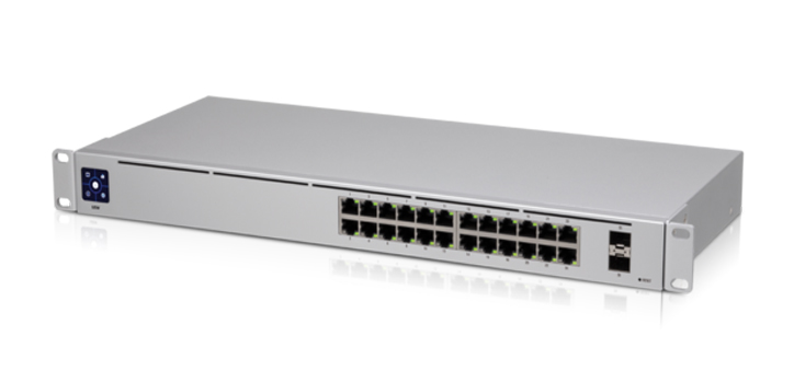 Ubiquiti UniFi 24 Port Gigabit Switch with SFP | Power over Ethernet ...