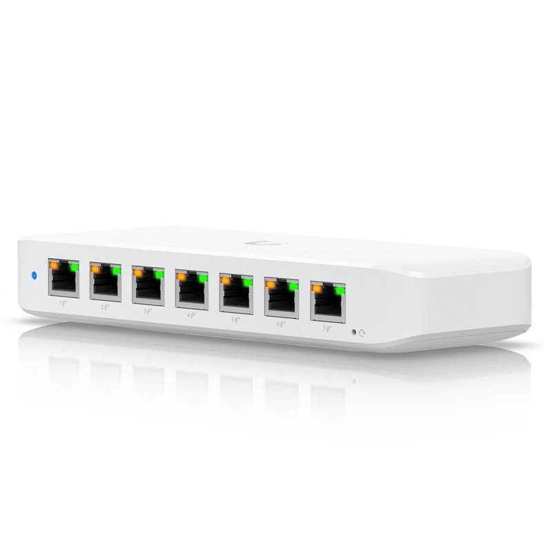 Ubiquiti UniFi Ultra 202W Compact 8-port Layer 2 GbE PoE switch with ...