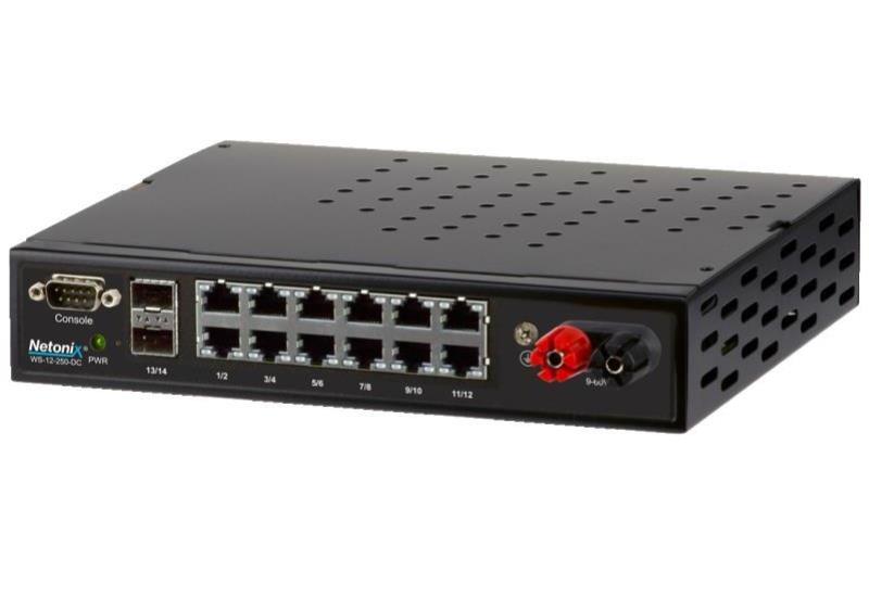 Netonix 12 Port DC Powered Managed PoE Switch | Power over Ethernet ...