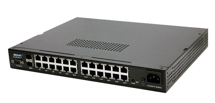 Netonix 24 Port Manged POE Switch + 2 SFP Uplink Ports | Power over ...